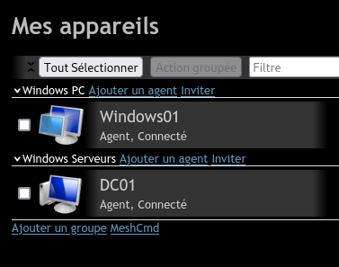 Installation de MeshCentral | Libre à vous