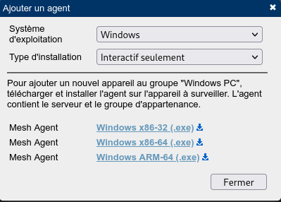 Installation de MeshCentral | Libre à vous
